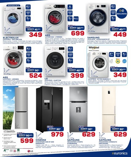 Lavatrici Miele, volantini offerte, prezzi e negozi elettronica - PromoQui