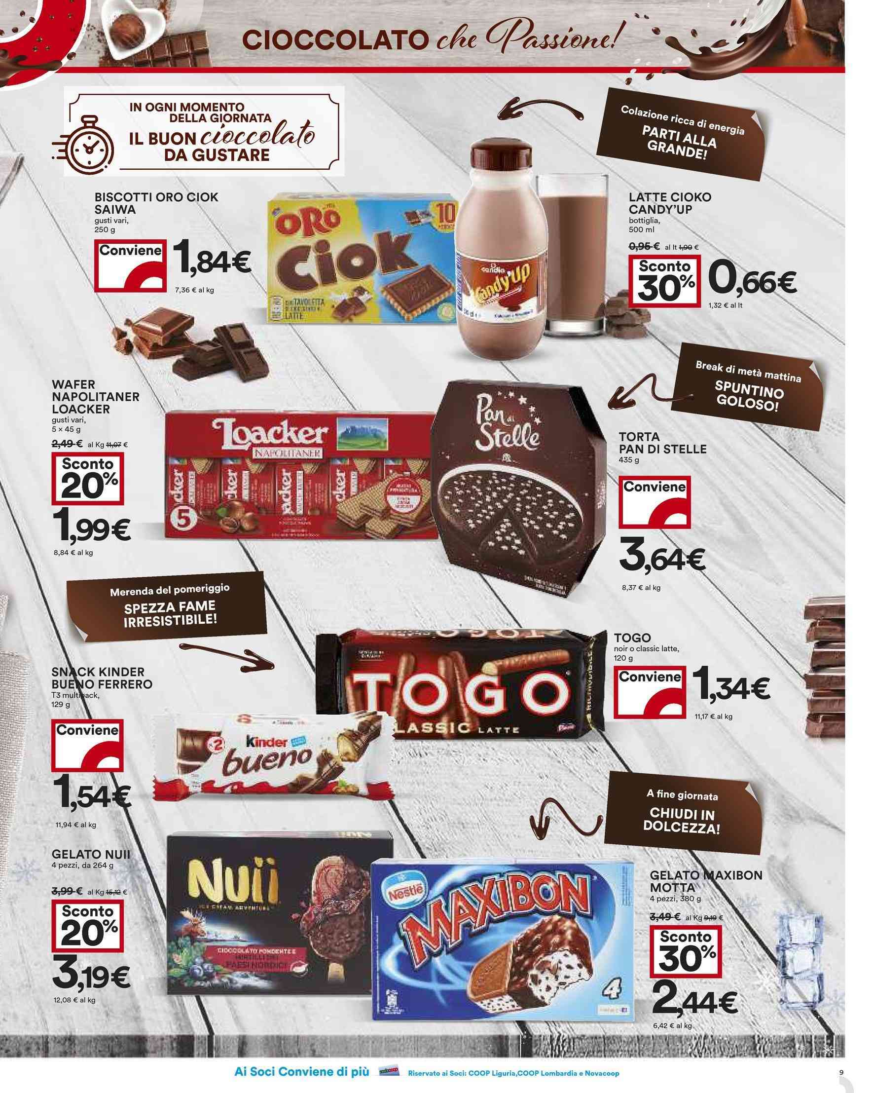 Offerte Gelati Motta nel volantino di iper supermercati - PromoQui