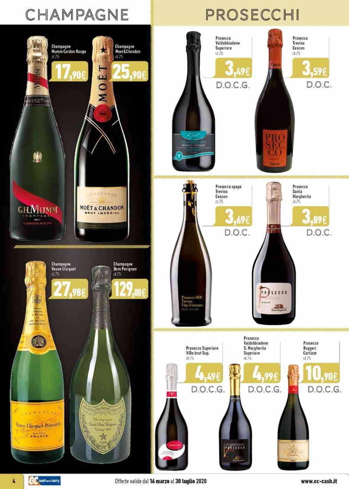 Offerte Champagne nel volantino di iper supermercati - PromoQui