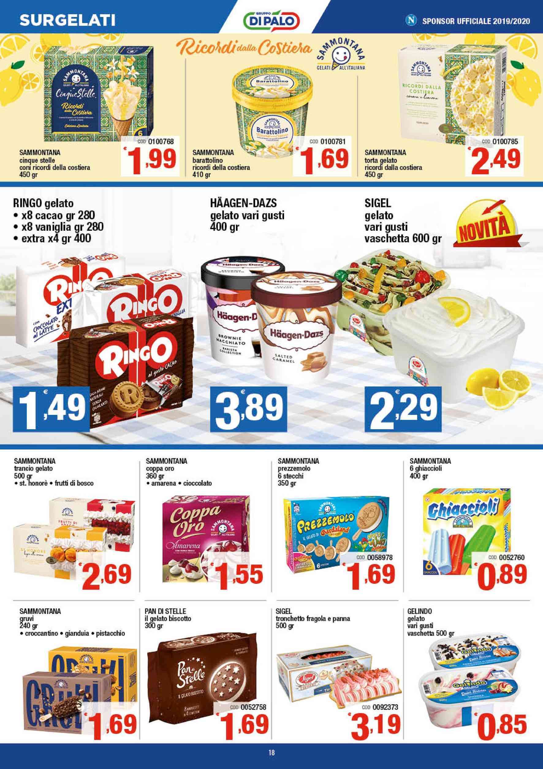 Offerte Torta gelato nel volantino di iper supermercati - PromoQui