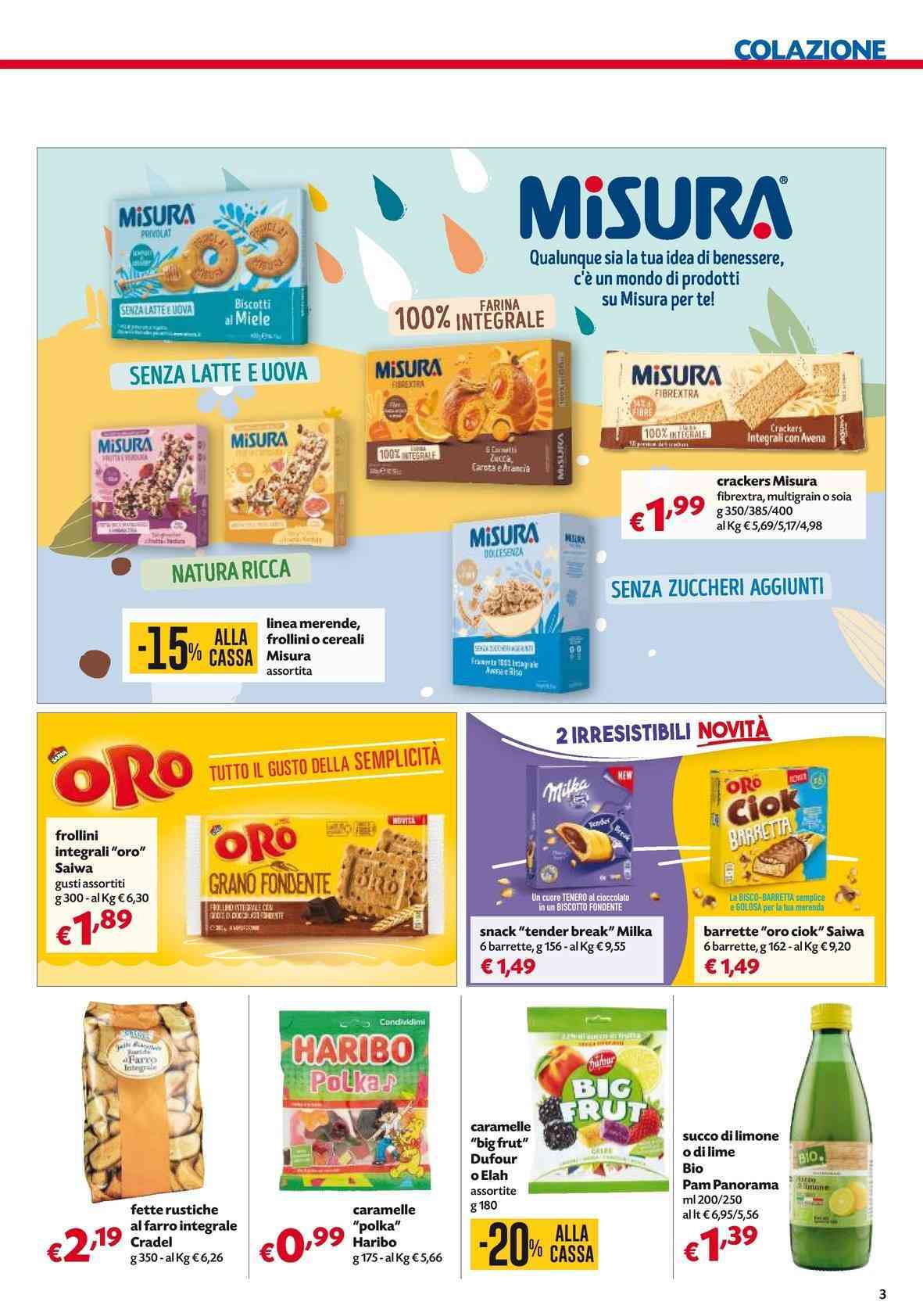 Offerte Biscotti al cioccolato nel volantino di iper supermercati ...