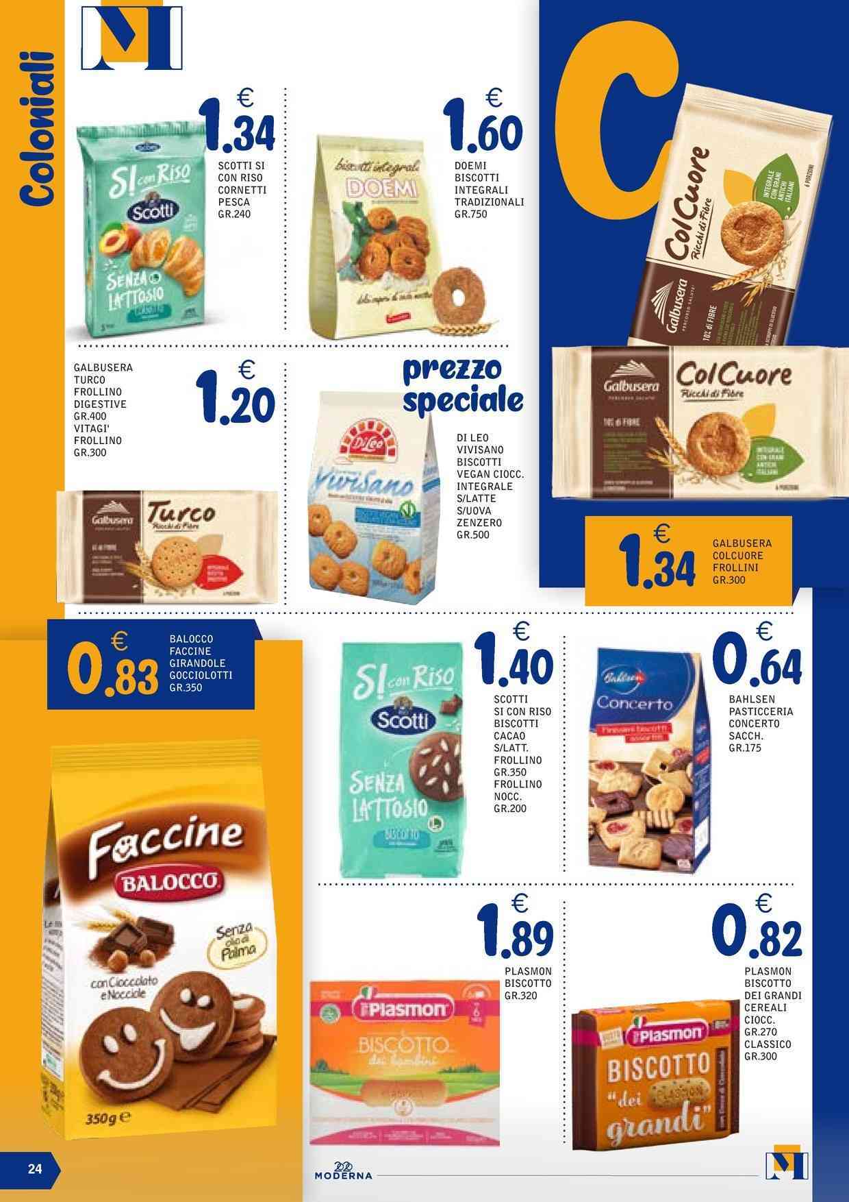 Offerte Biscotti al cioccolato nel volantino di iper supermercati ...