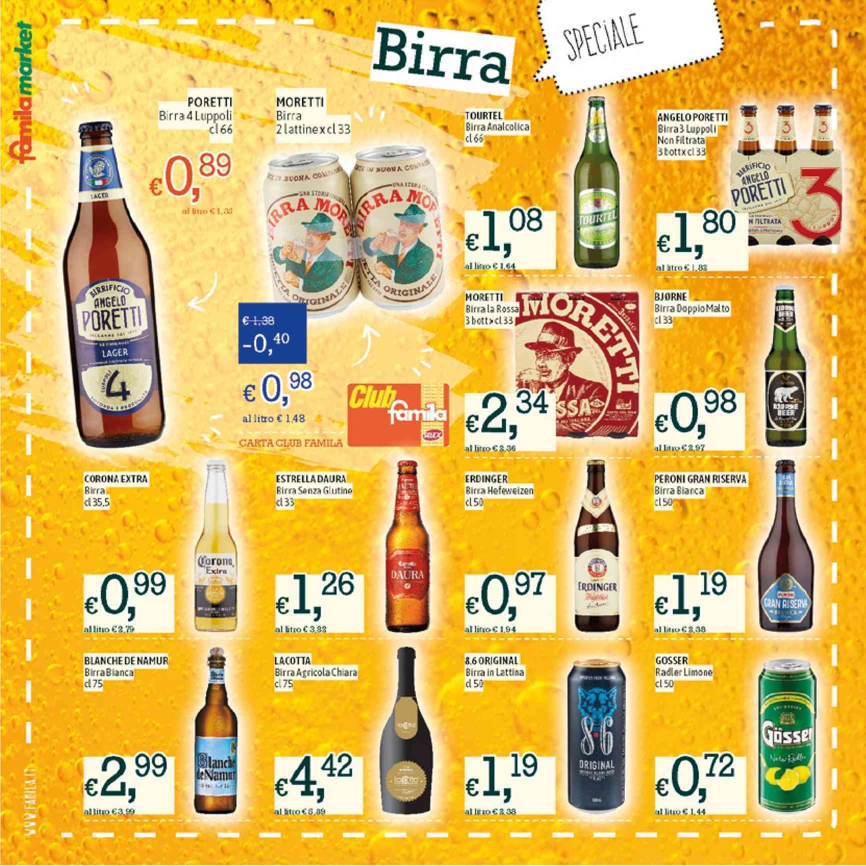 Offerte Birra Moretti a Pesaro nel volantino di iper supermercati ...