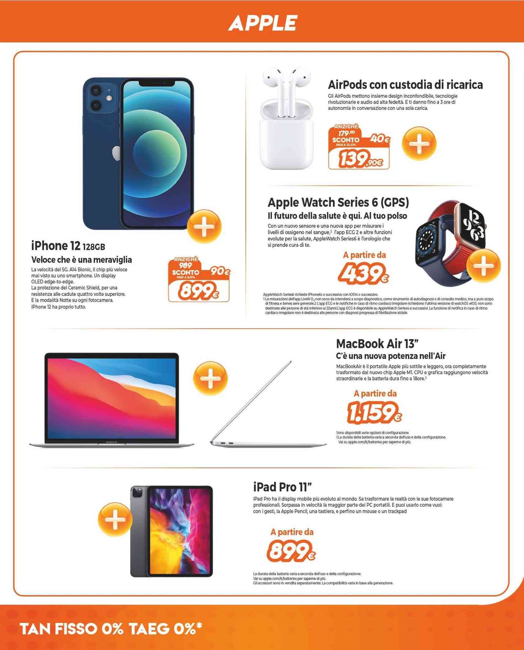 Offerte iPhone Livigno, promozioni, iPhone in sconto volantino