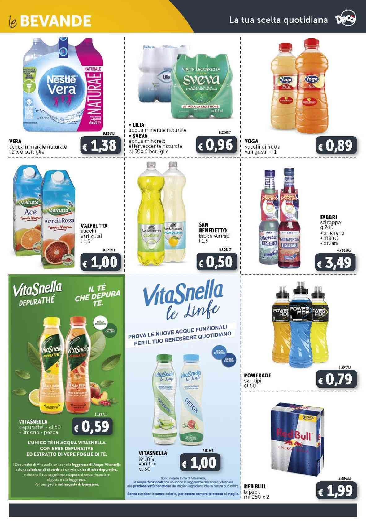 Offerte Acqua Lilia nel volantino di iper supermercati - PromoQui