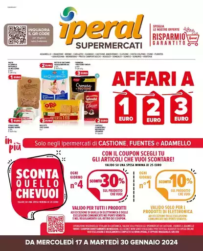 Volantino iperal a Darfo boario terme: offerte dal 31 gennaio