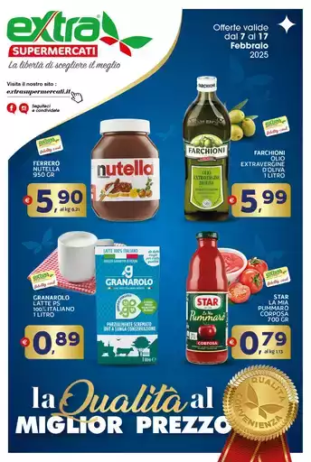 Volantino Extra Supermercati⚡: offerte di febbraio, prezzi e sconti dal ...