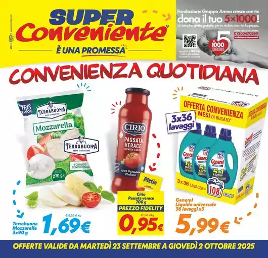 Volantino SuperConveniente a Palermo: offerte dal 23 settembre di iper ...